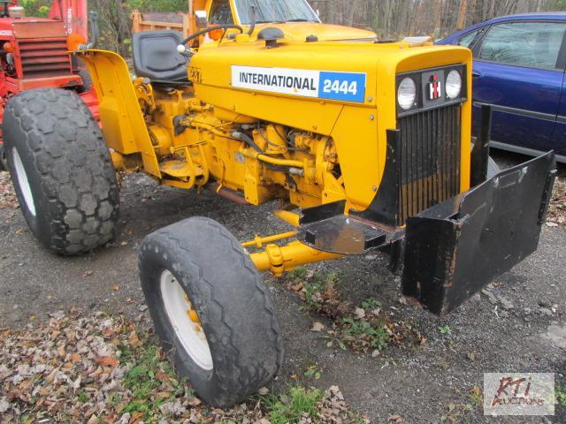 1966 IH 2444 tractor, gas engine, hour meter ... | City of Batavia ...