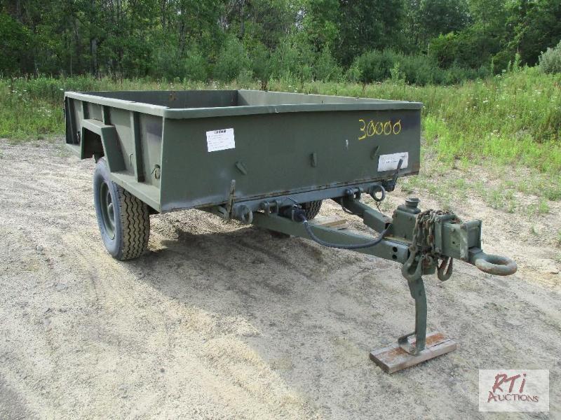 1988 Hi Line M101A2 Cargo Trailer Bill of Sal... | August NetAuction ...