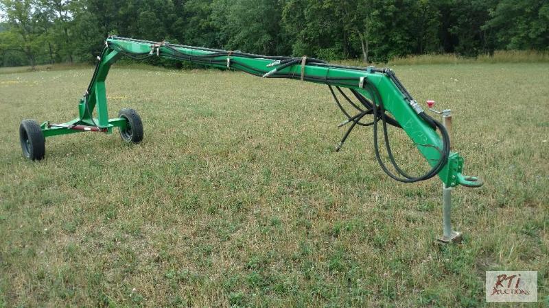 Double Hay Rake Hitch Frame. Hydraulic contro... | August NetAuction ...