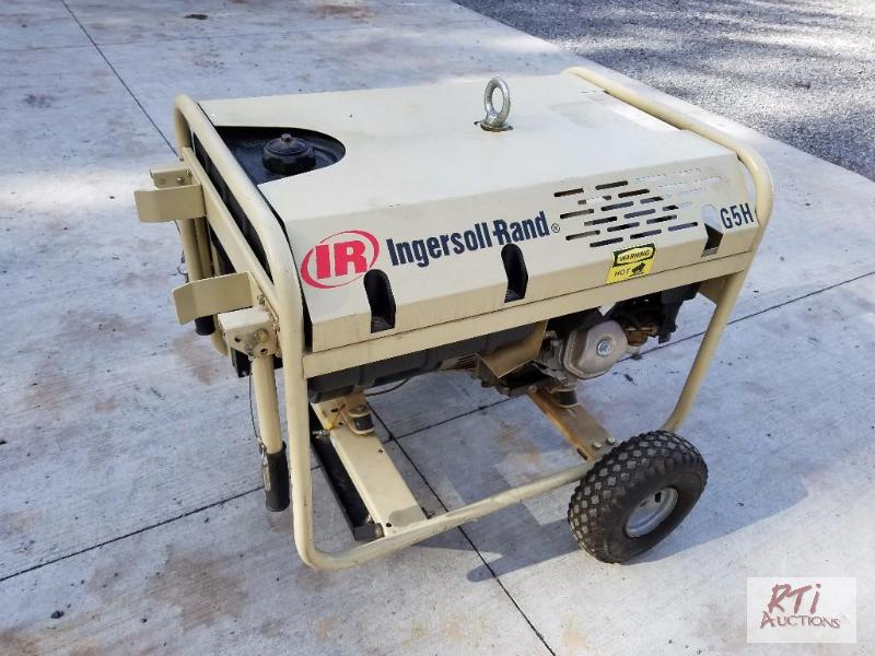 Ingersoll Rand G5H generator, gas, 120/240V, ... | November NetAuction ...